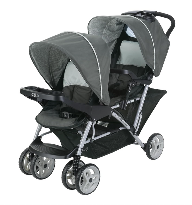 Graco DuoGlider Double Stroller, 2025, Glacier - Barely Used — GoodBuy Gear