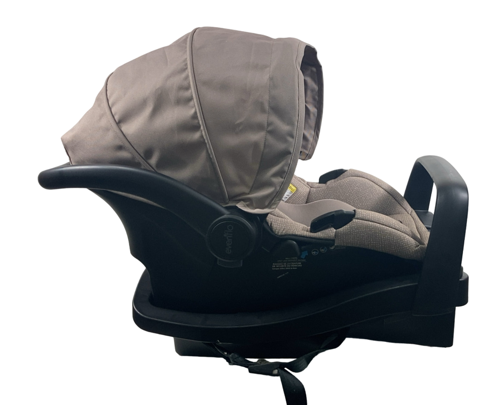 Evenflo LiteMax 35 Infant Car Seat, 2022, River Stone Gray