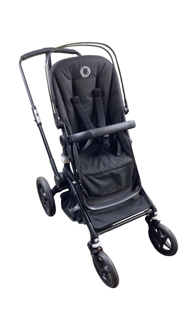 Bugaboo Fox 3 Stroller, 2022, Black, Midnight Black, No Canopy ...