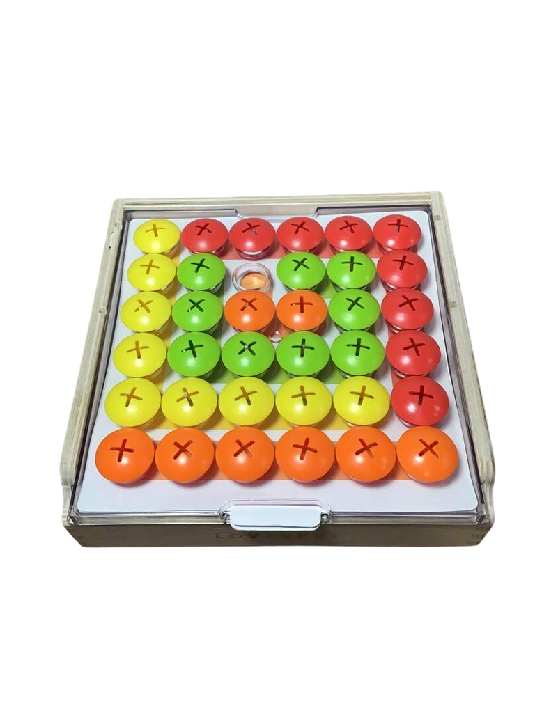 Lovevery Mosaic Button Board