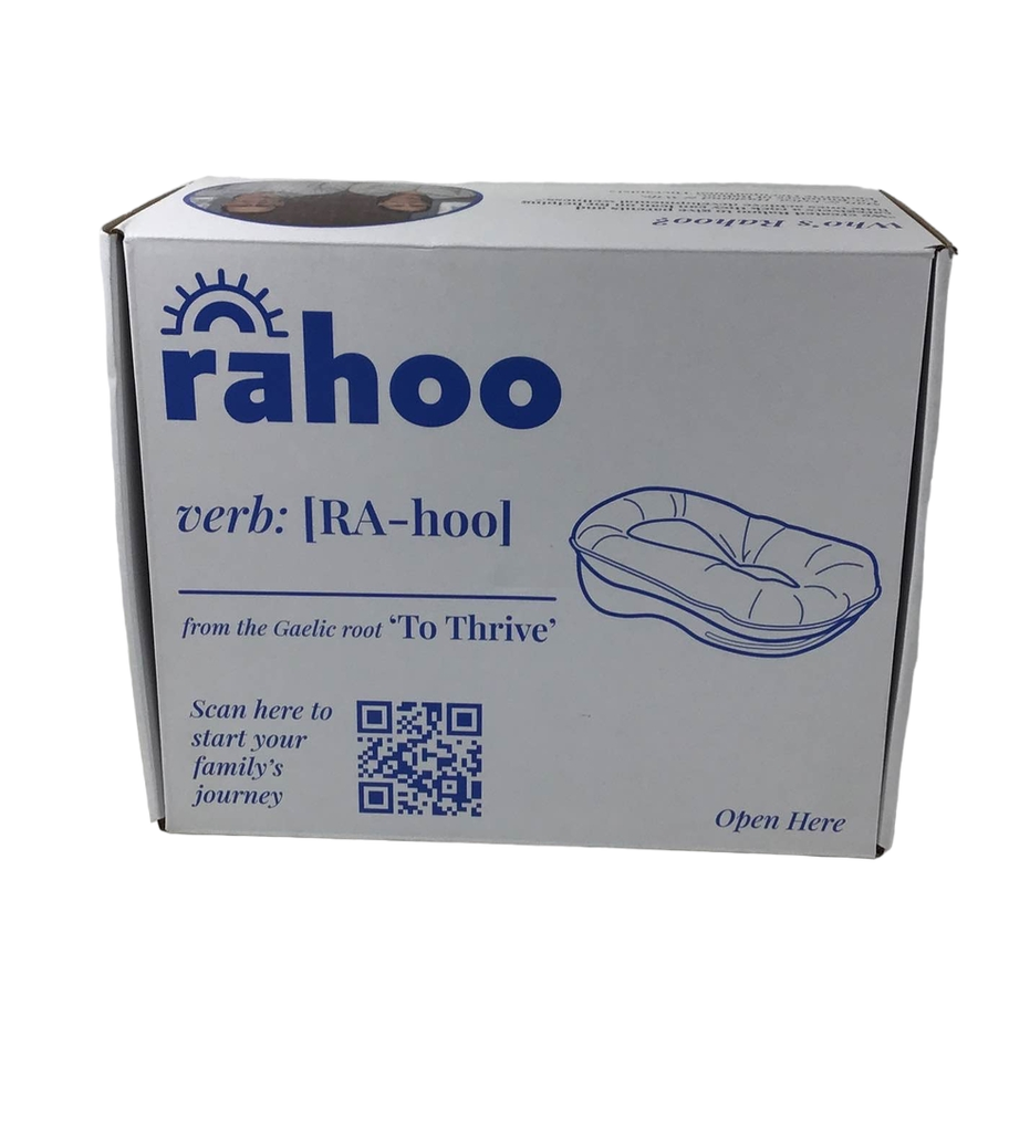 Rahoo Baby Learn & Lounge Original 3-in-1 Newborn Lounger, Space Gray