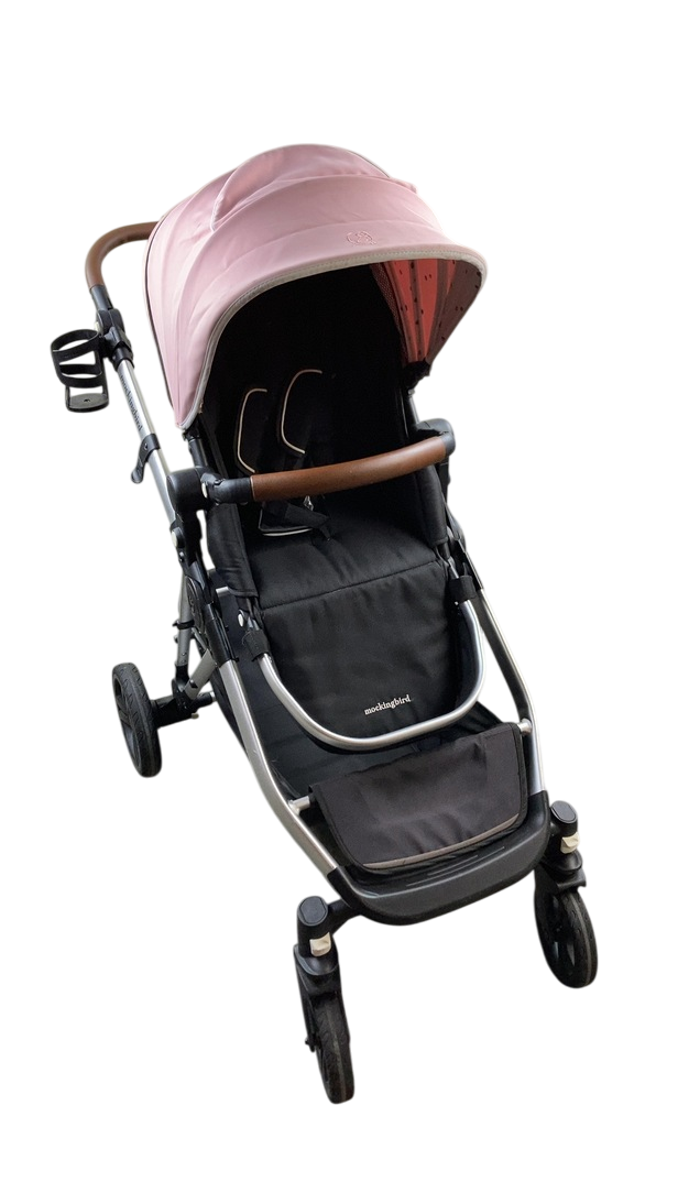 Mockingbird Single to Double Stroller, 2021, Bloom, Watercolor Drops ...