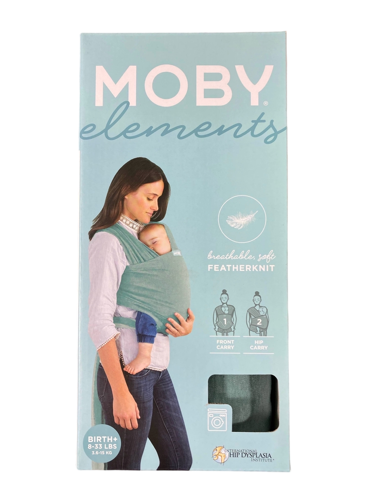Moby Elements Baby Wrap Carrier, Hydro