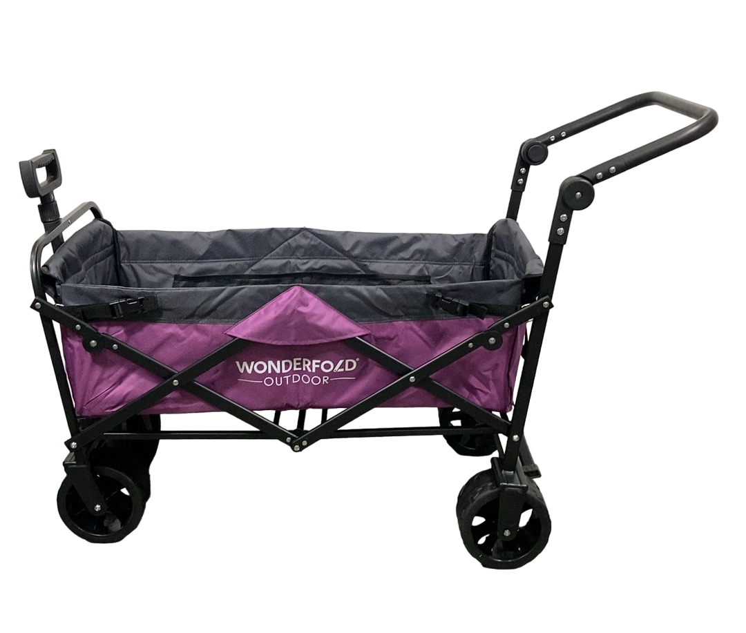 Wonderfold S3 Outdoor Utility Wagon, Purple/Gray — GoodBuy Gear