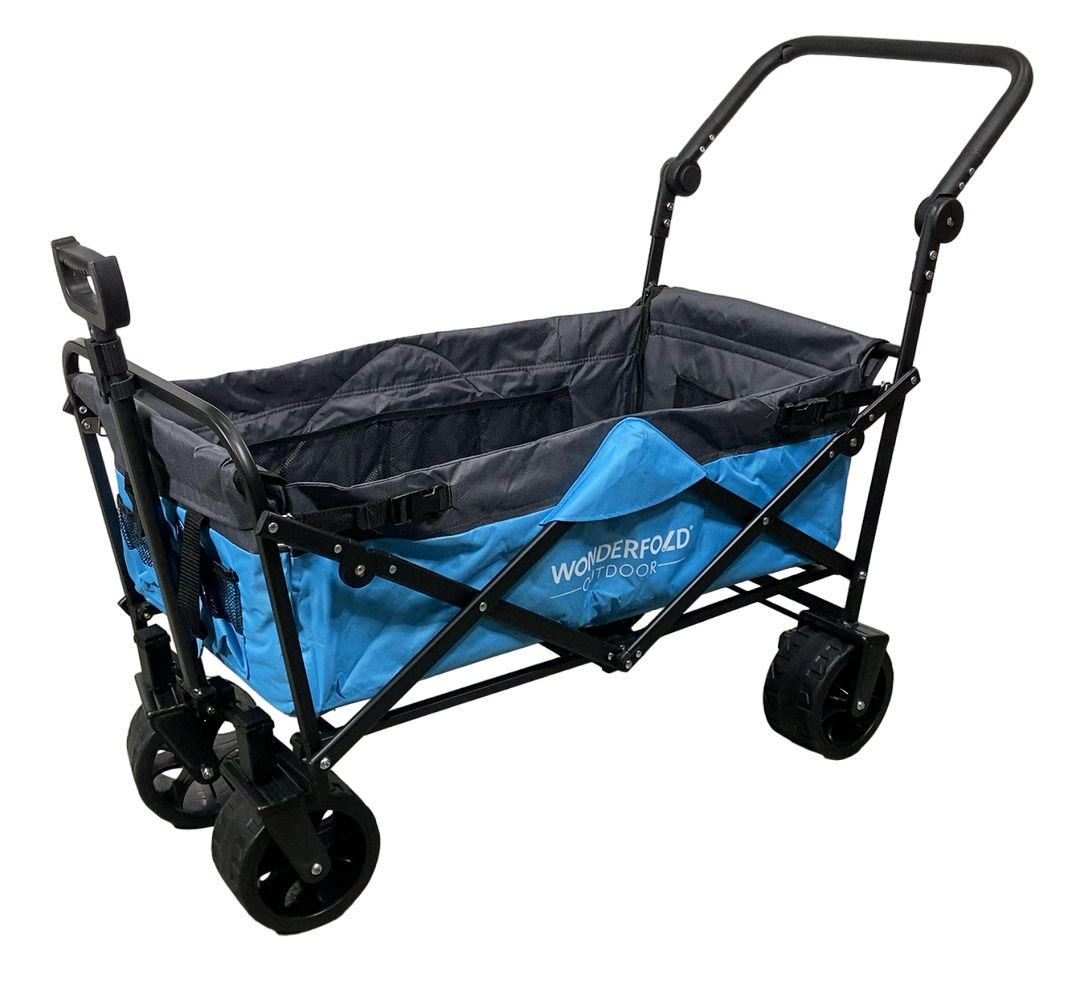 Wonderfold S3 Outdoor Utility Wagon, Aqua Grey — GoodBuy Gear
