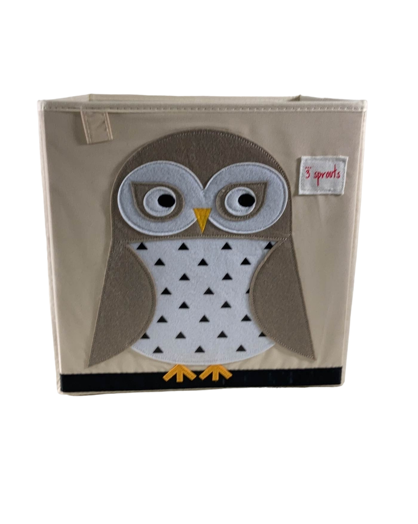 3 Sprouts Storage Box, Owl
