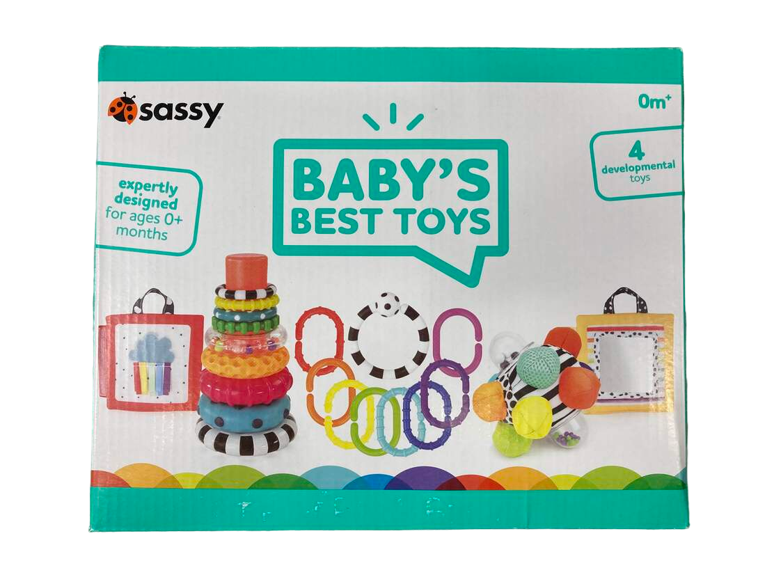 Sassy Baby's Best Toys 4 Pack — GoodBuy Gear