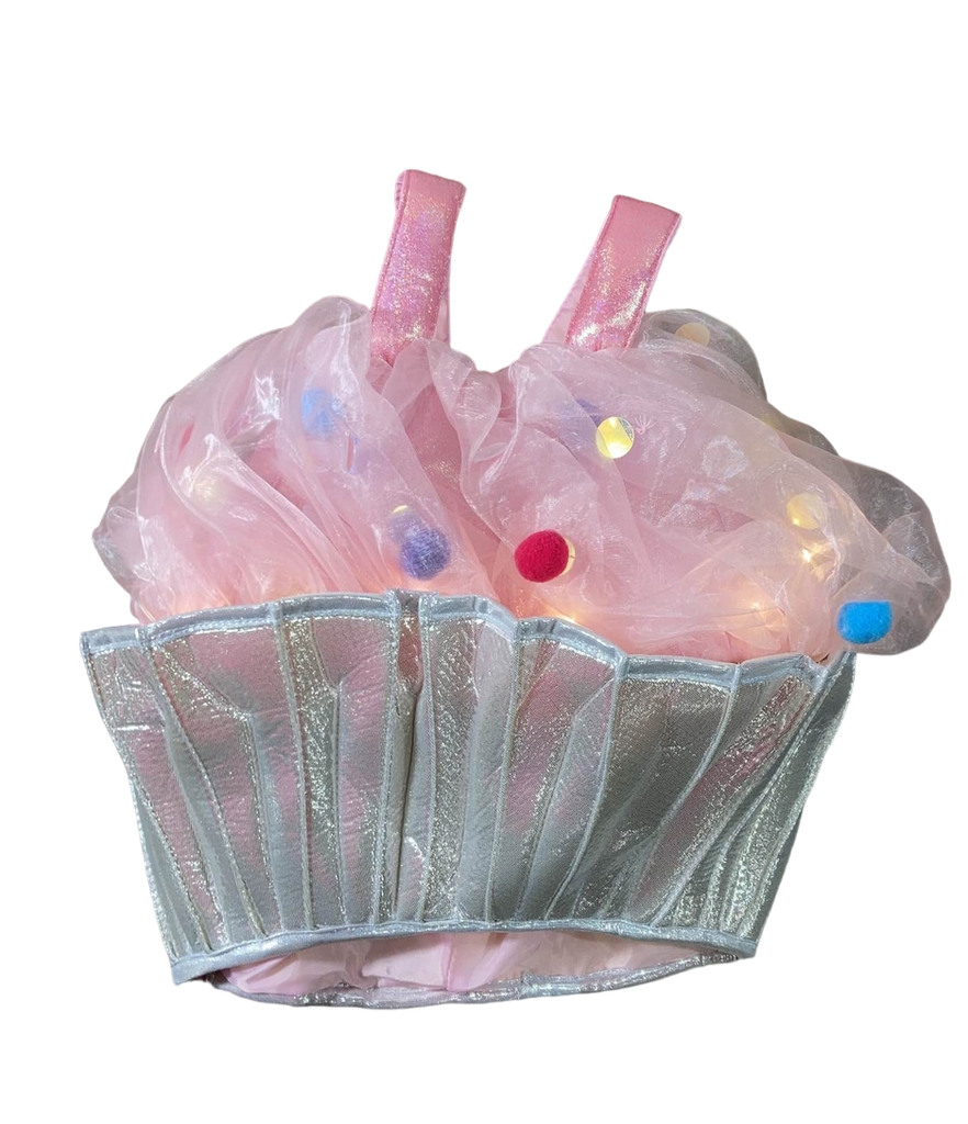 Pottery Barn Kids Light Up Cupcake Costume, 3T