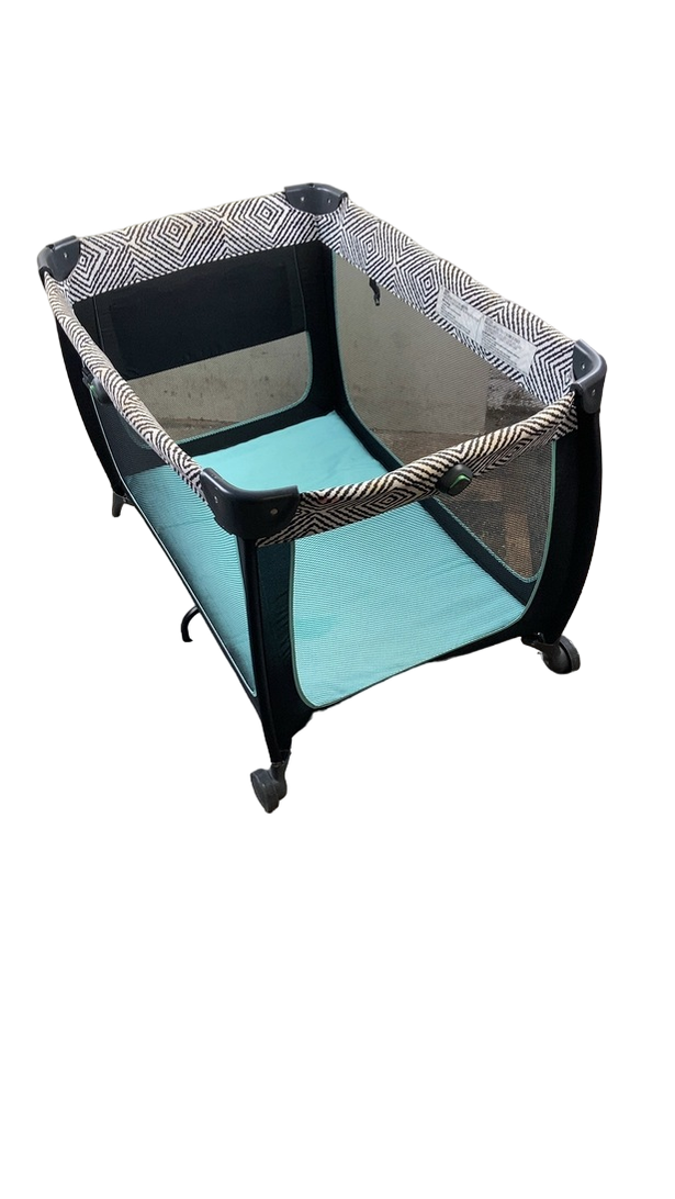 Safety 1st Safe Stages Play Yard, Black Ice — GoodBuy Gear