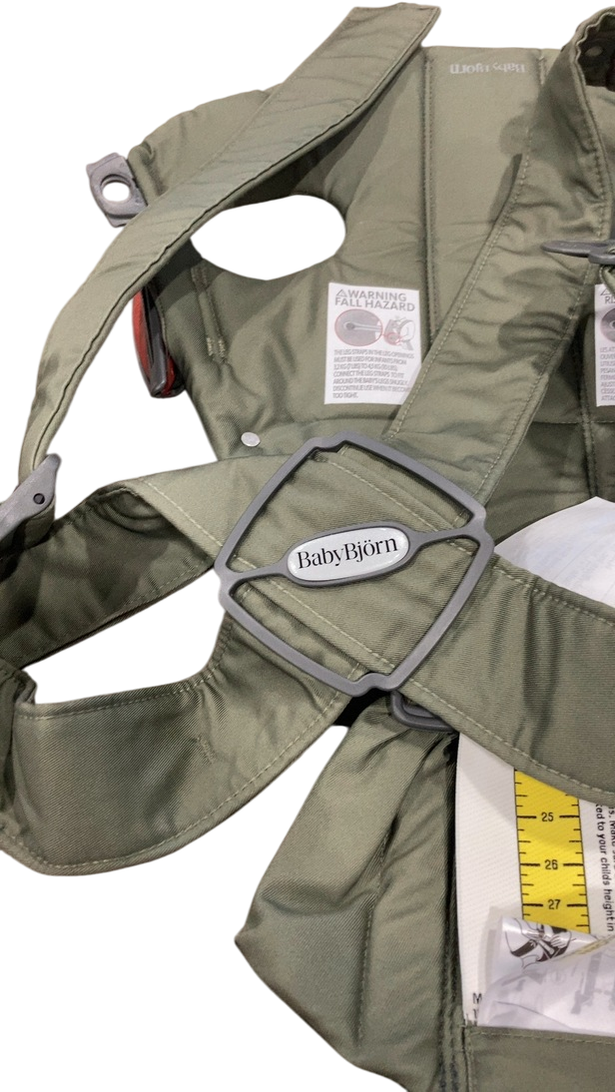 BabyBjorn Baby Carrier Mini, Dark Green Woven — GoodBuy Gear