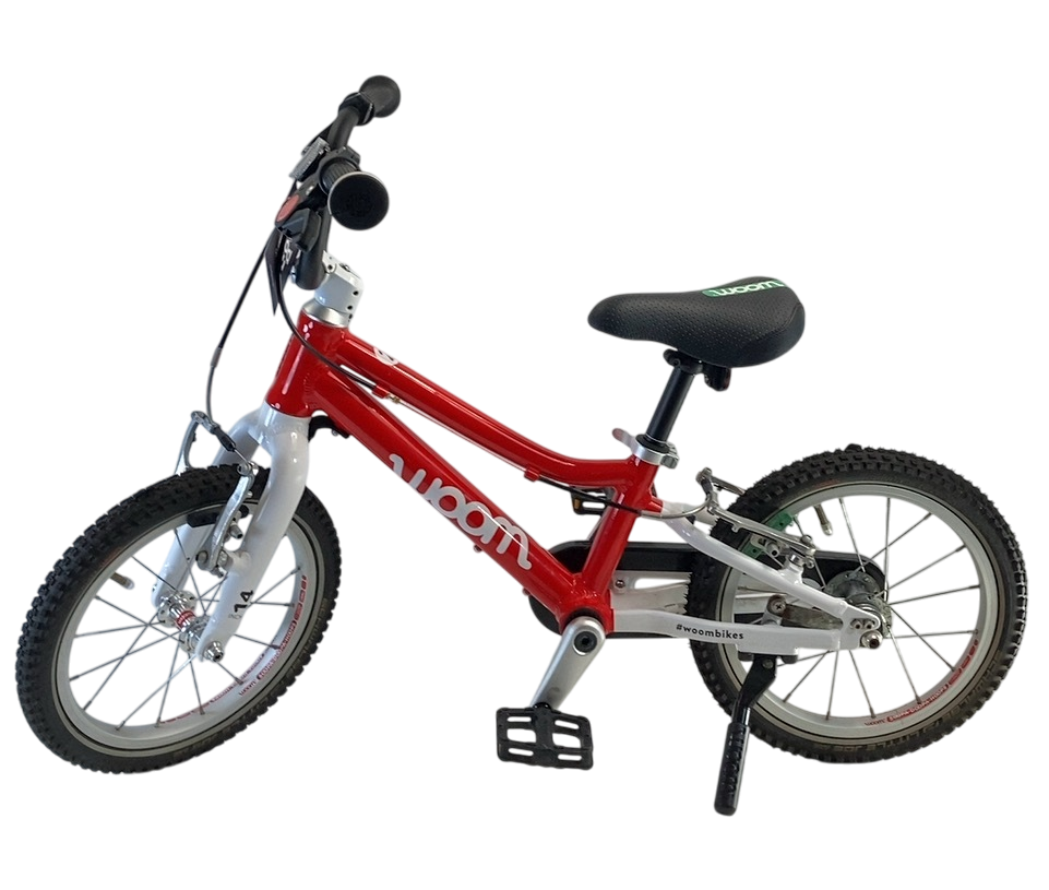 Woom 2 Bike- 14”, Woom Red — GoodBuy Gear