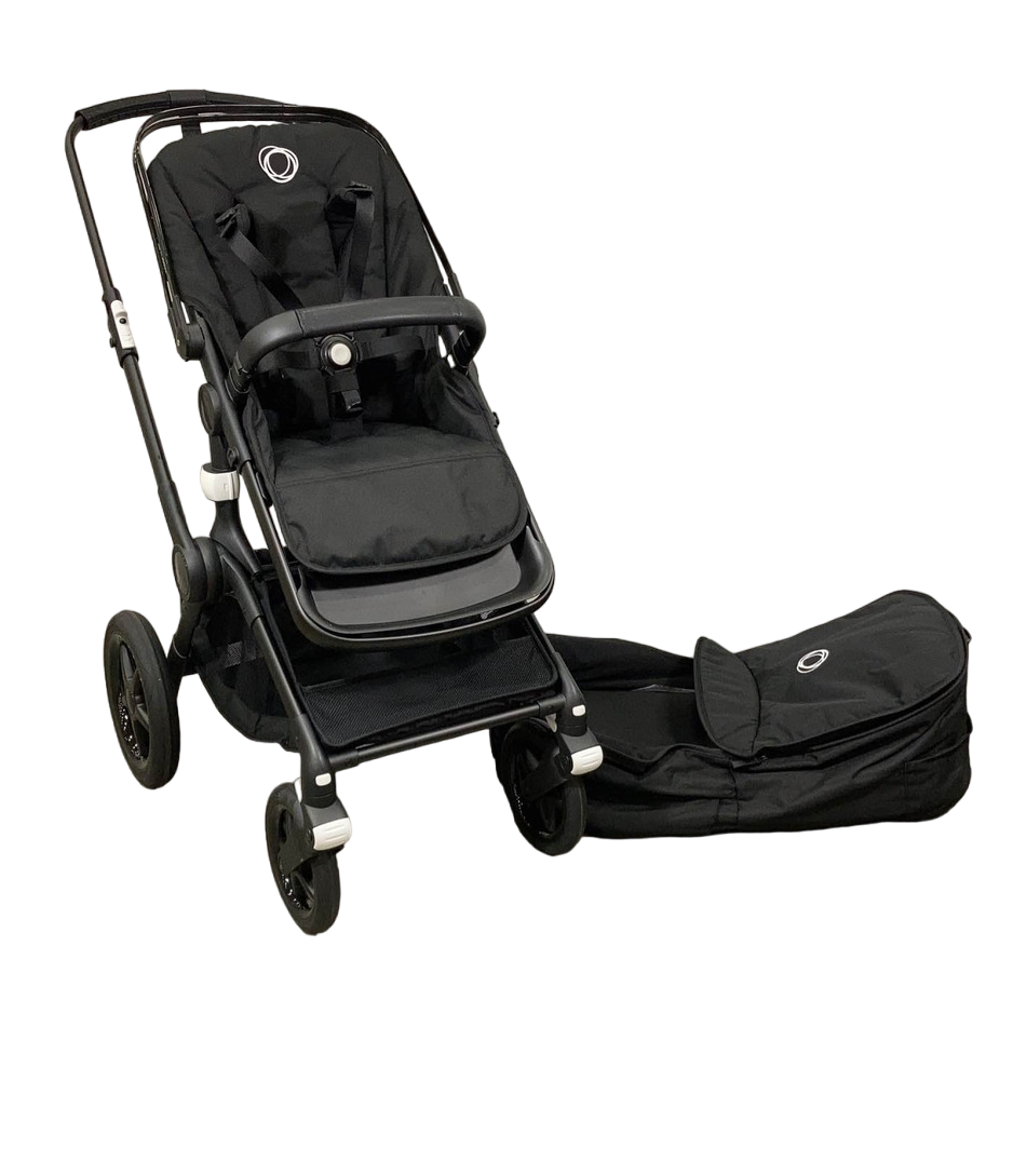 Bugaboo Fox 3 Stroller, 2021, Black, Midnight Black — GoodBuy Gear