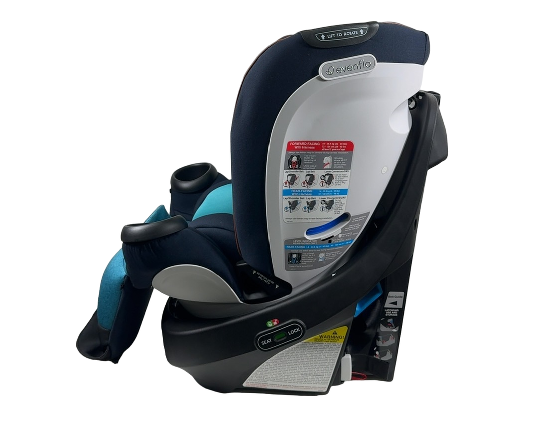 Evenflo Gold Revolve 360 Extend All-in-one Rotational Car Seat With Se ...