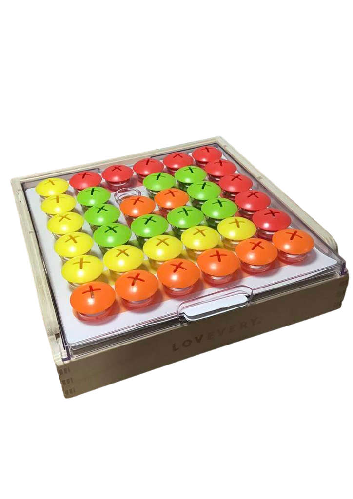 Lovevery Mosaic Button Board
