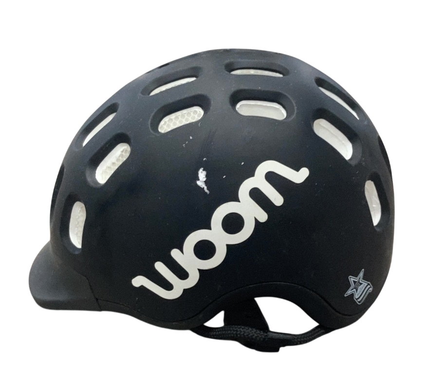 Woom Kids Helmet, Black, Small — GoodBuy Gear