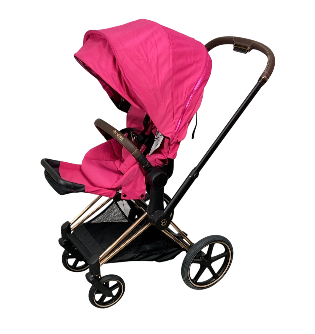 Cybex PRIAM Stroller, 2020, Rose Gold, Fancy Pink — GoodBuy Gear