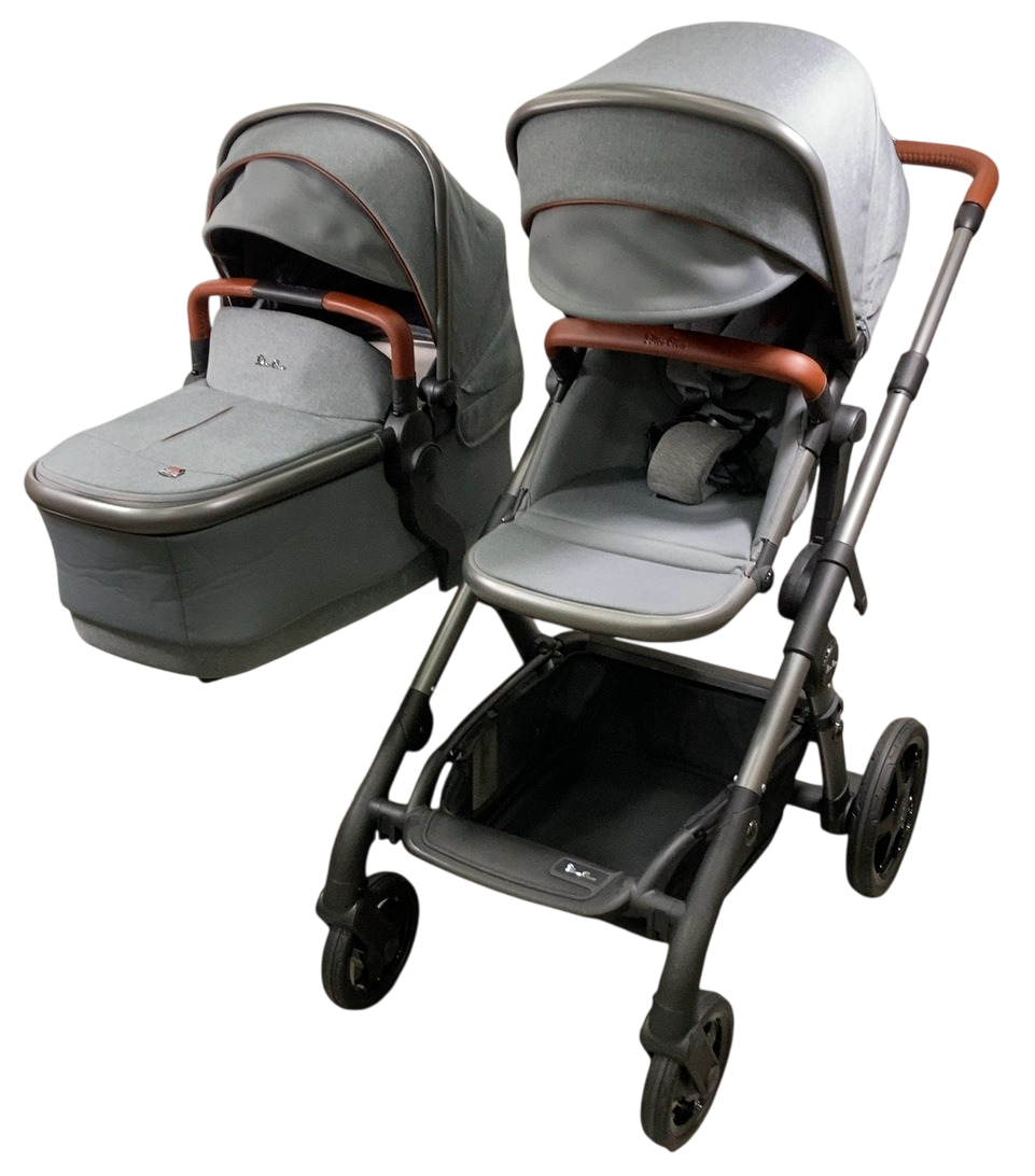 Silver Cross Wave Stroller, Denim Blue, Unknown Year — GoodBuy Gear