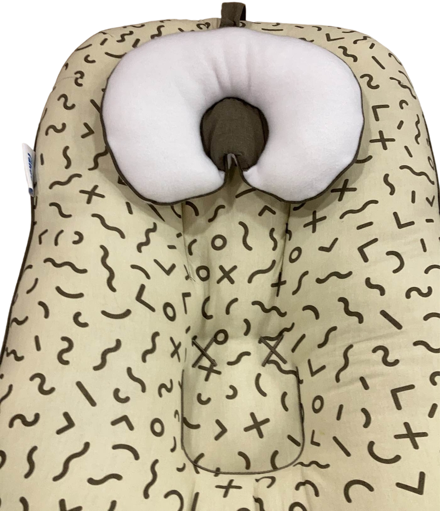 Rahoo Baby Learn & Lounge Original 3-in-1 Newborn Lounger, Modern Memp