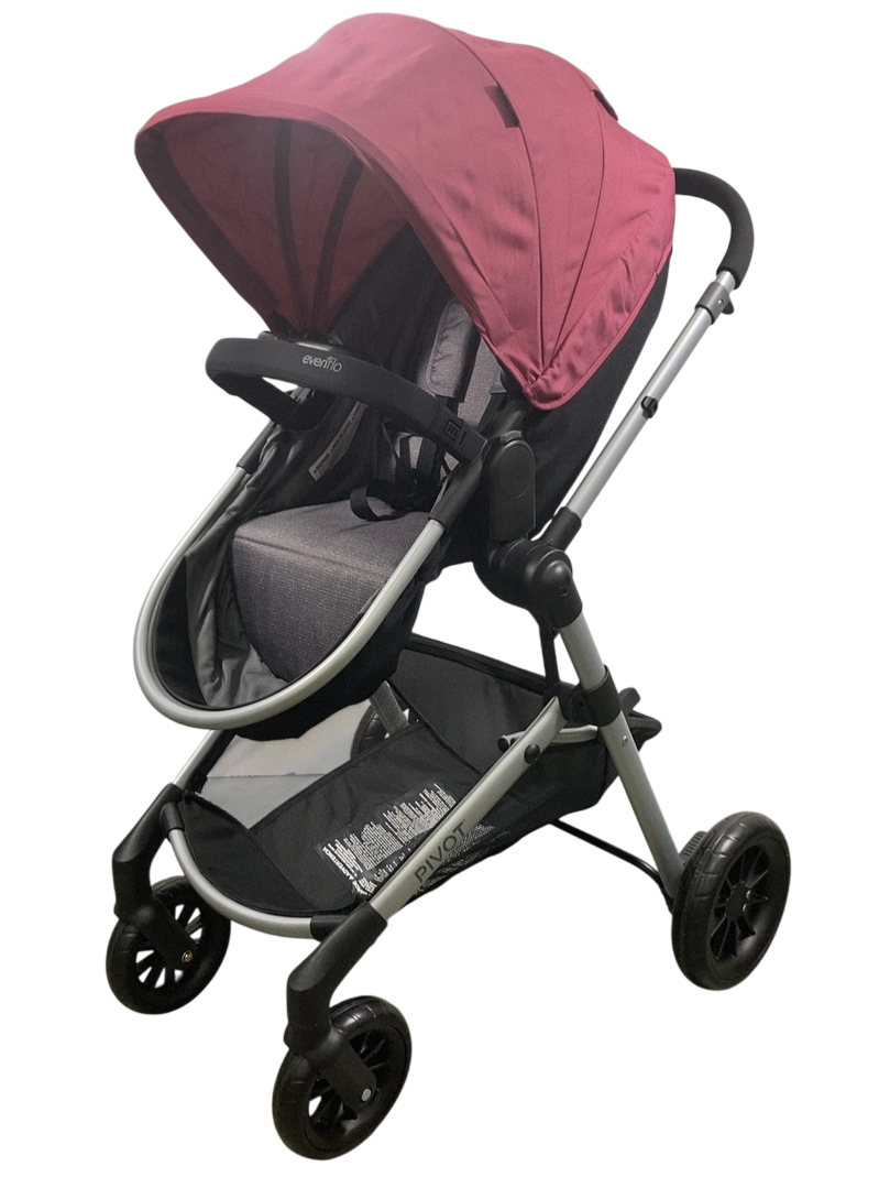 Evenflo Pivot Modular Stroller, Dusty Rose, 2024 — GoodBuy Gear