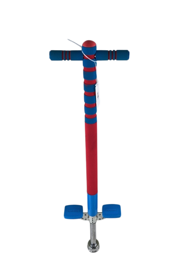 New Bounce Pogo Stick, Blue/Red, Sport Edition — GoodBuy Gear