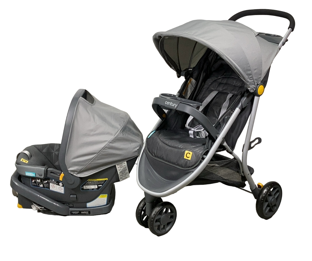 Century Stroll On 3-Wheel 2-in-1 Lightweight Travel System, 2022, Metr ...