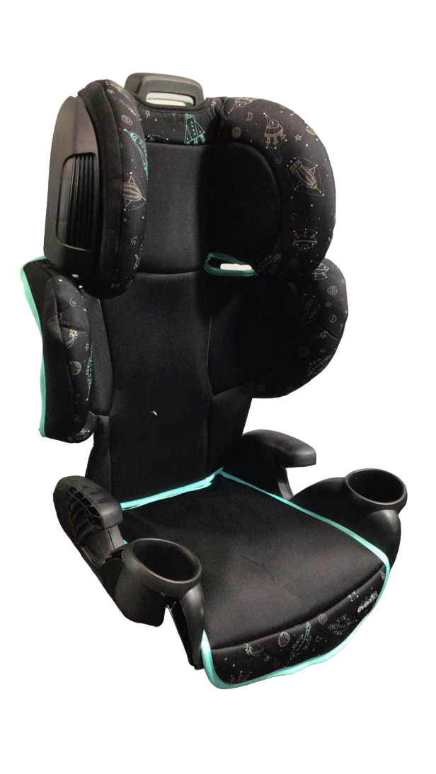 Evenflo GoTime LX Booster Car Seat, 2024, Astro Blue — GoodBuy Gear