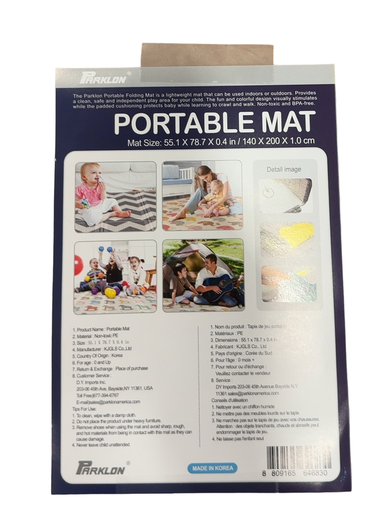 Parklon Portable Play Mat, Little Elephant