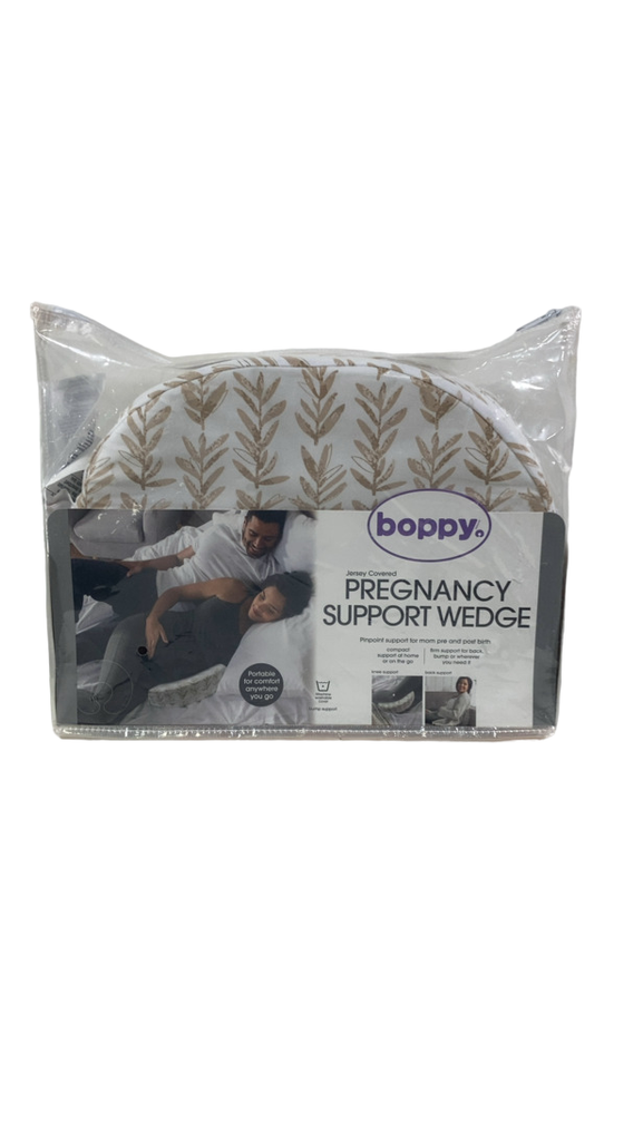 Boppy Pregnancy Wedge Pillow, Taupe Grassland
