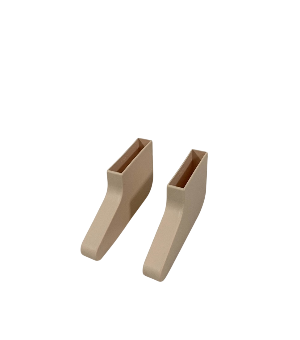 Piccalio Foldable Helper Tower Grip Slippers, Natural — GoodBuy Gear