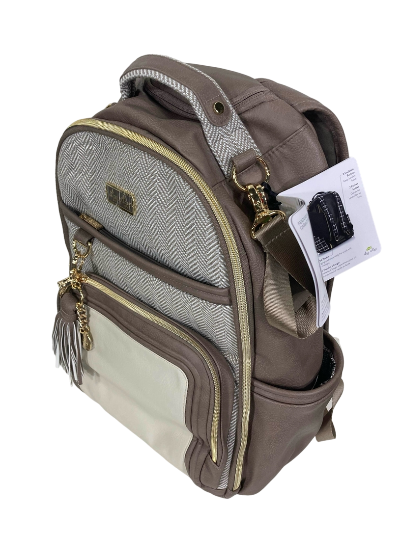 Itzy Ritzy Boss Plus Backpack Diaper Bag, Vanilla Latte — GoodBuy Gear