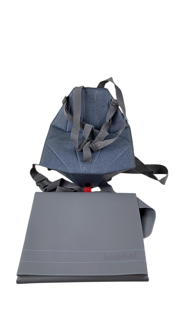 Bombol Pop-Up Booster, Denim Blue, No Arms — GoodBuy Gear