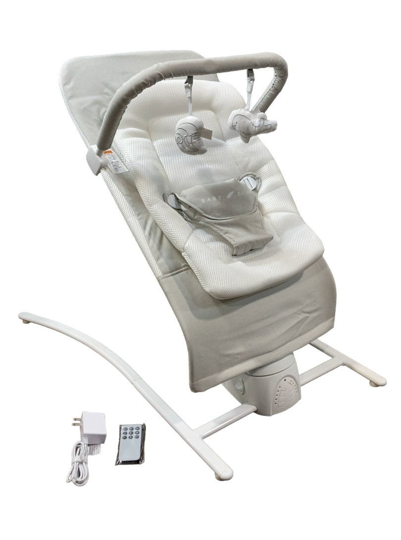 Baby Delight Alpine Wave Deluxe Bouncer With Motion, Sage — GoodBuy Gear
