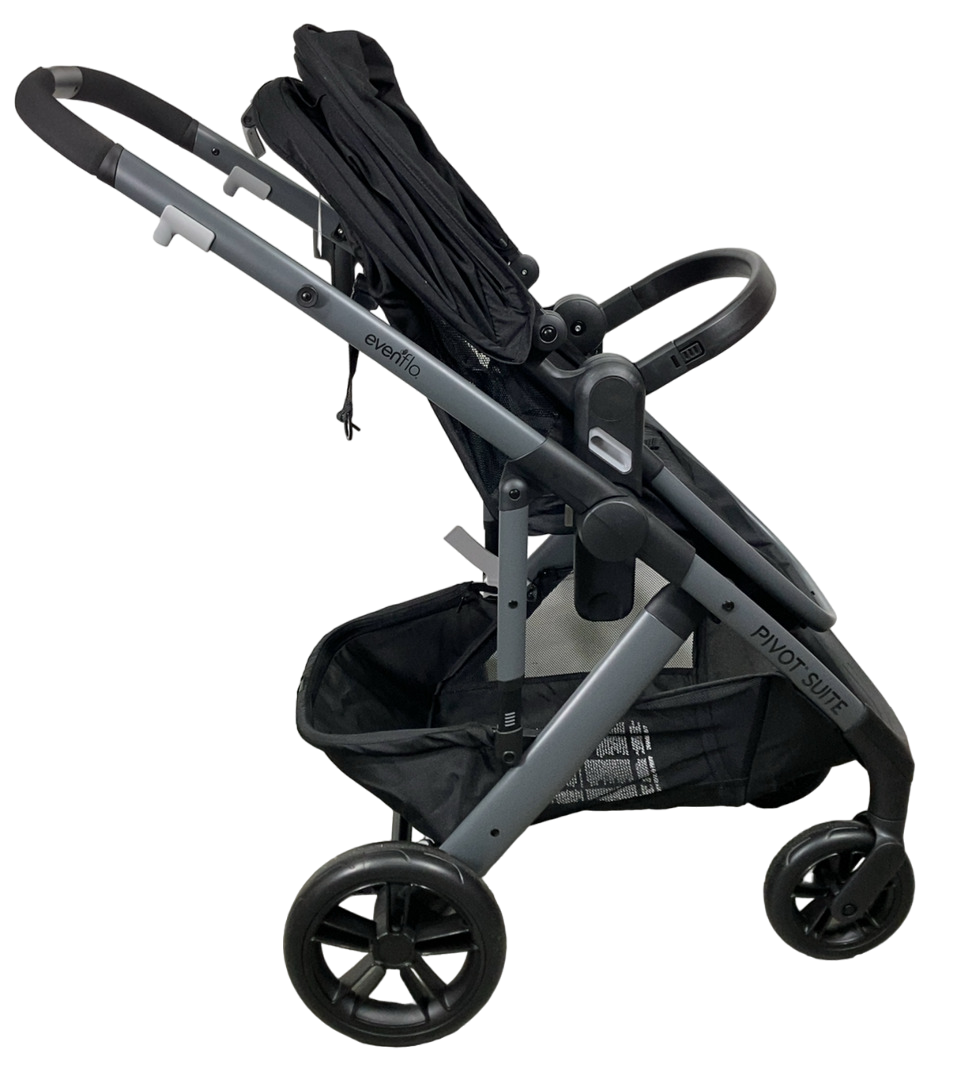 Evenflo Pivot Suite Travel System, 2024, Dunloe Black — GoodBuy Gear