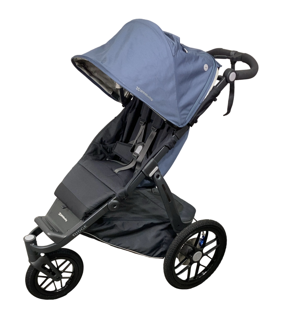 UPPAbaby RIDGE Jogging Stroller, 2021, Reggie (Slate Blue) — GoodBuy Gear