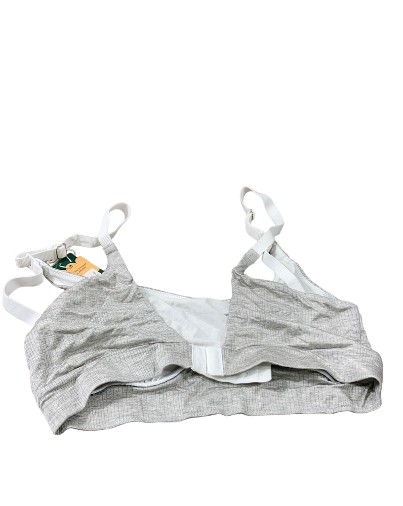 Bodily The Everything Bra, L, Grey Marl