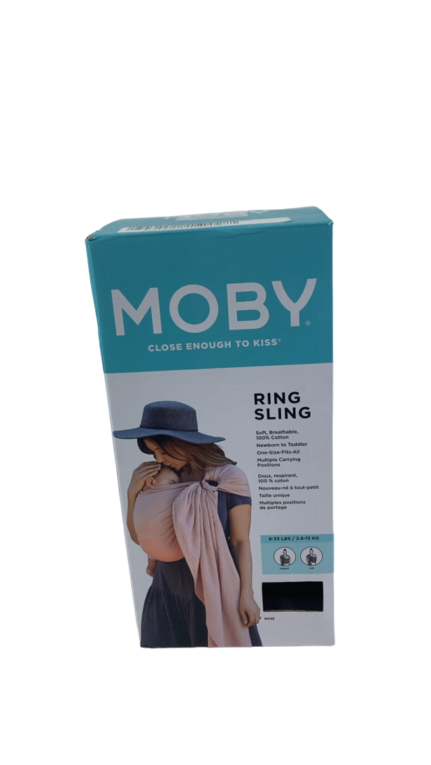 Moby Ring Sling, Double Gauze Rose — GoodBuy Gear
