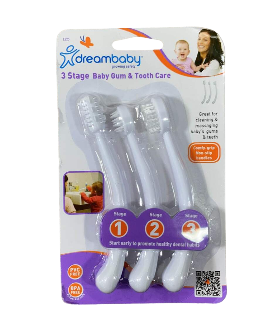 Dreambaby 3 Stage Baby Gum and Tooth Care Set