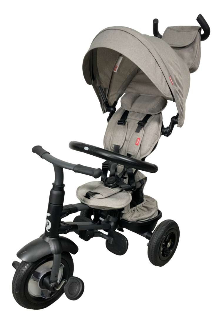 QPlay Rito Ultimate 3 In 1 Folding Trike, Grey — GoodBuy Gear