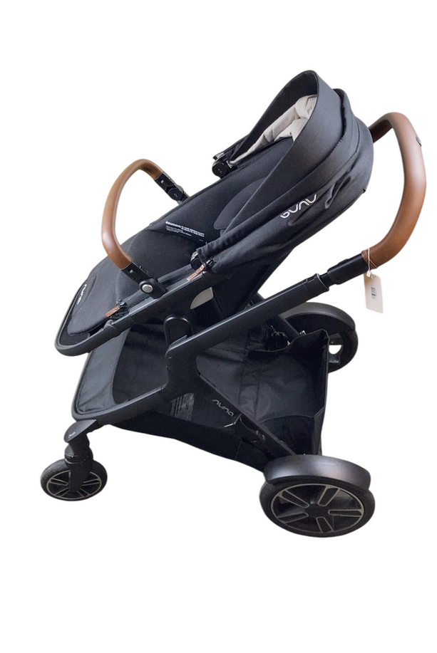 Nuna Demi Grow Stroller, 2022, Caviar — GoodBuy Gear