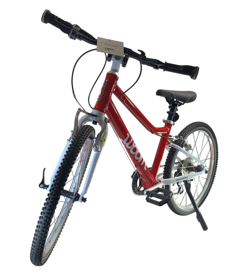 Woom ORIGINAL 4 Bike 20", Woom Red — GoodBuy Gear