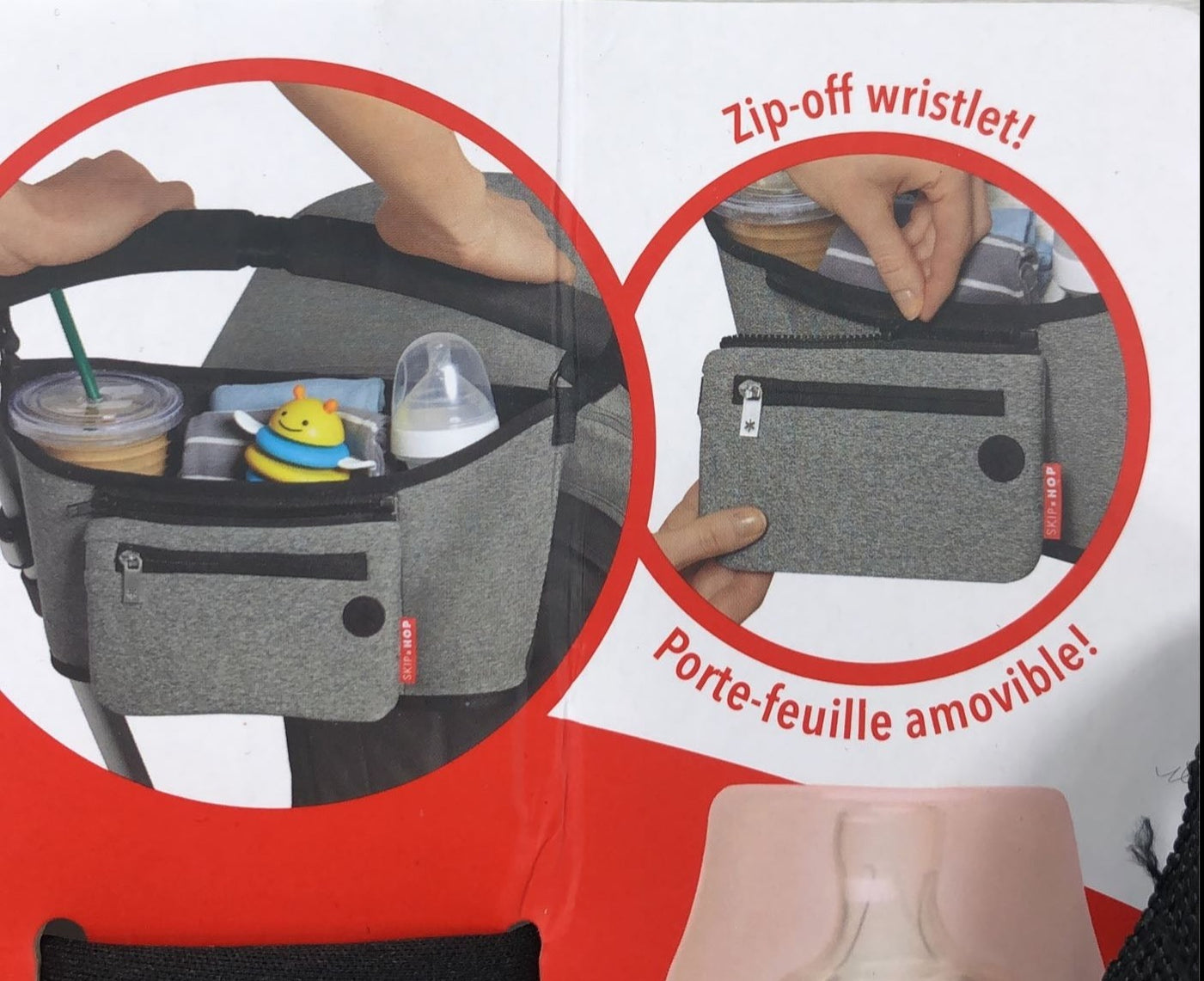 Skip Hop Grab And Go Stroller Organizer, Heather Grey — GoodBuy Gear