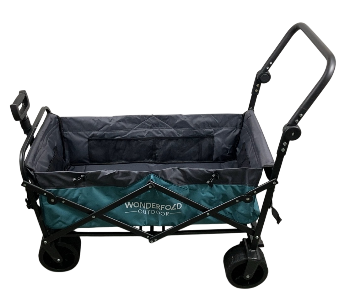 Wonderfold S3 Outdoor Utility Wagon, Hunter Green & Gray — GoodBuy Gear