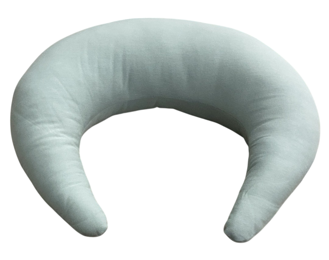Snuggle Me Organic Feeding And Support Pillow, Slate — GoodBuy Gear