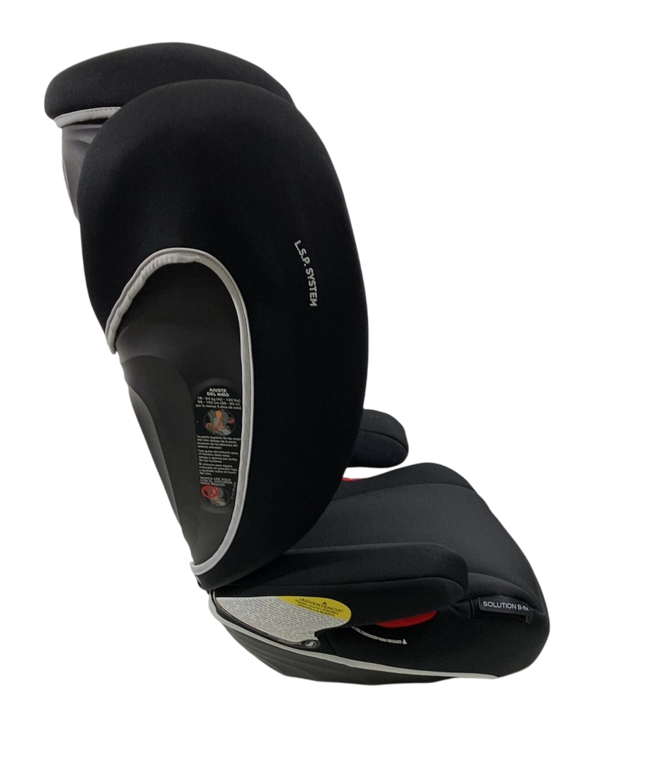 Cybex Solution B-Fix High Back Booster Seat, 2022, Volcanic Black ...