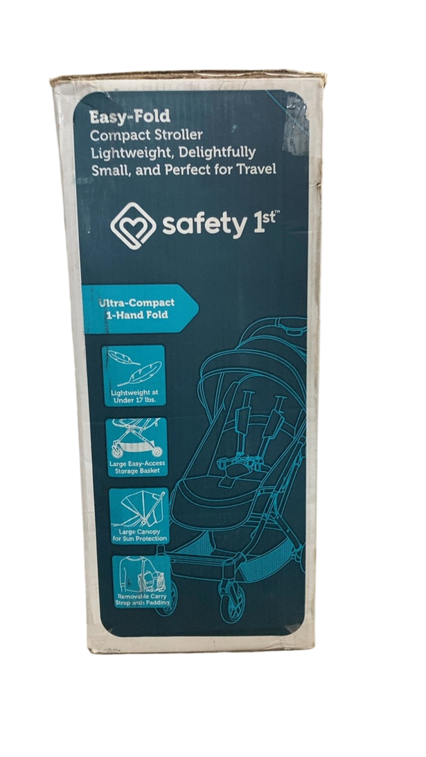 Safety 1st Easy-Fold Compact Stroller, 2023, Dorsal — GoodBuy Gear