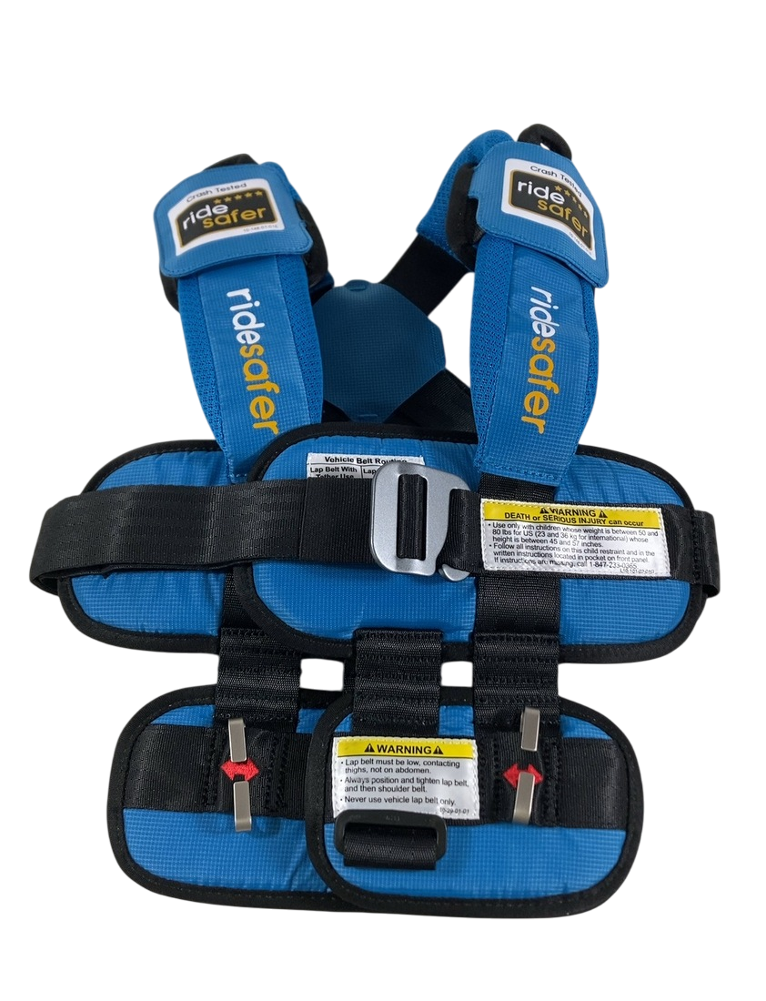 Ride Safer Travel Vest, Blue, Large — GoodBuy Gear