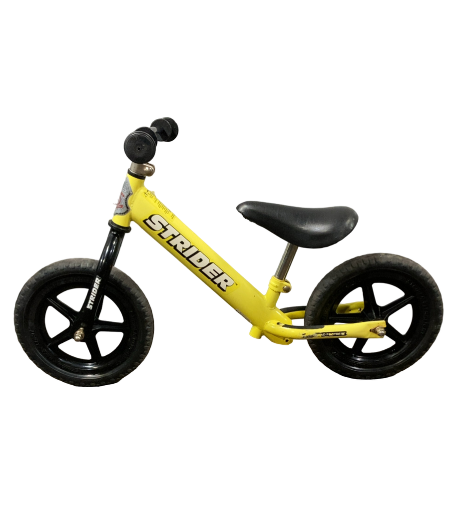 Strider Balance Bike 12” Classic, Yellow