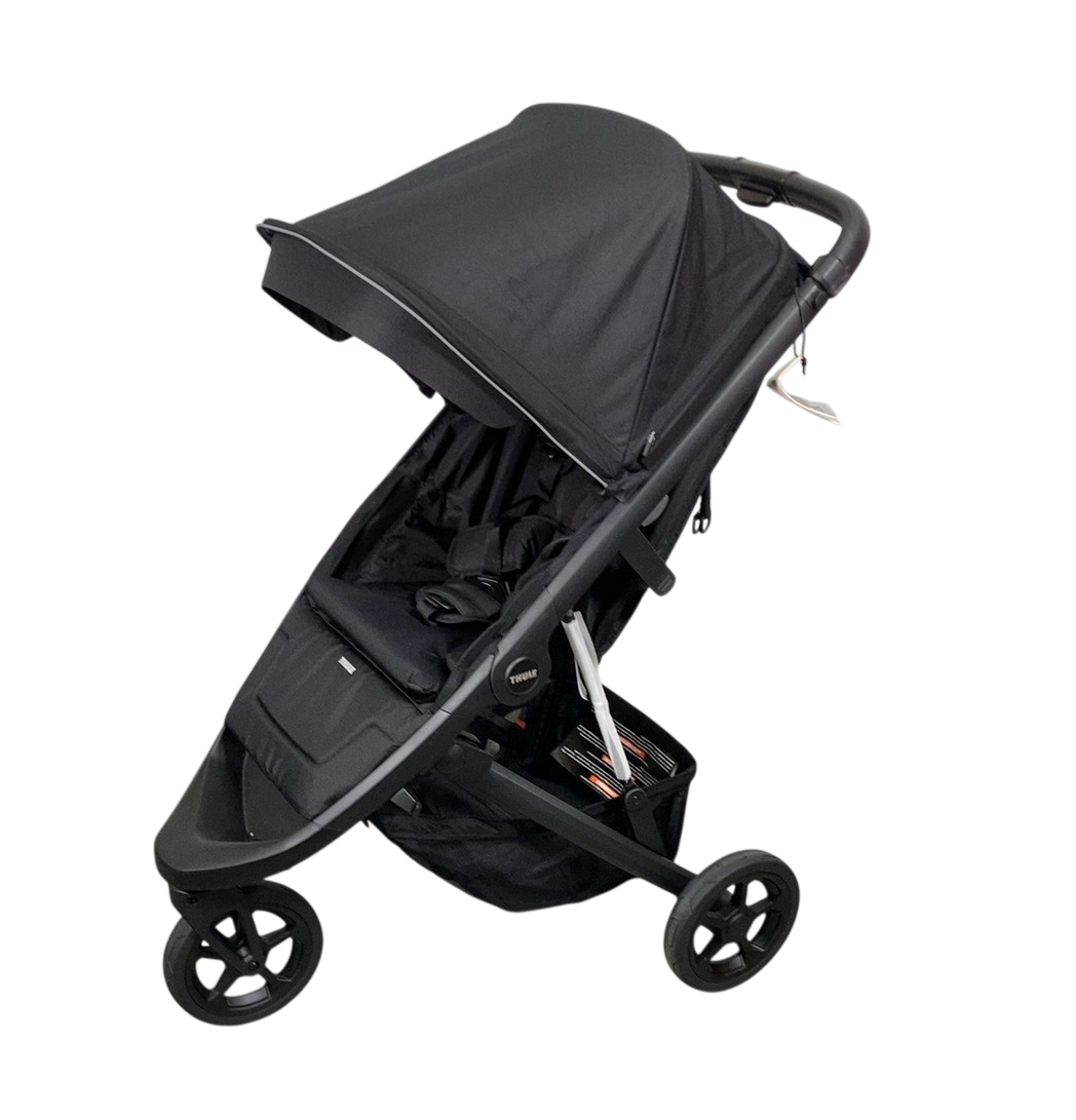 Thule Spring Stroller, Black, Midnight Black, 2024 — GoodBuy Gear