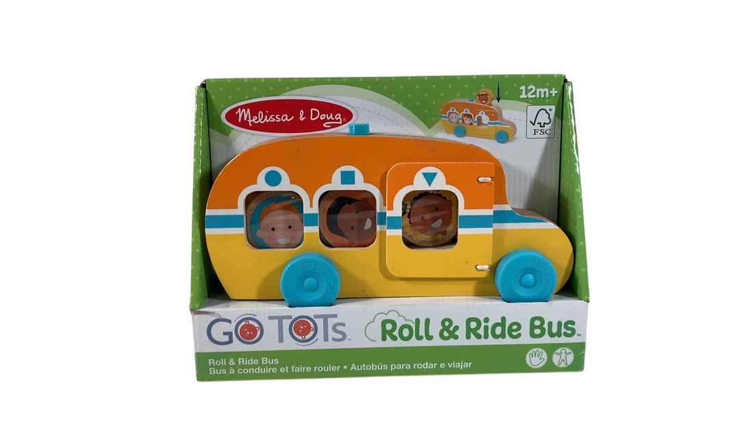 Melissa & Doug GO Tots Roll & Ride Bus — GoodBuy Gear