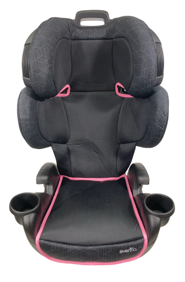 Evenflo GoTime LX Booster Car Seat, 2024, Terrain Pink — GoodBuy Gear